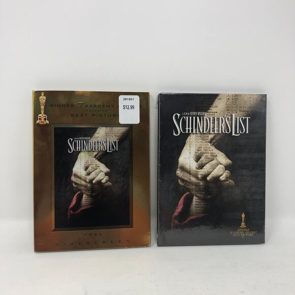 Universal Studio | Media | Schindlers List Widescreen Edition Dvd ...